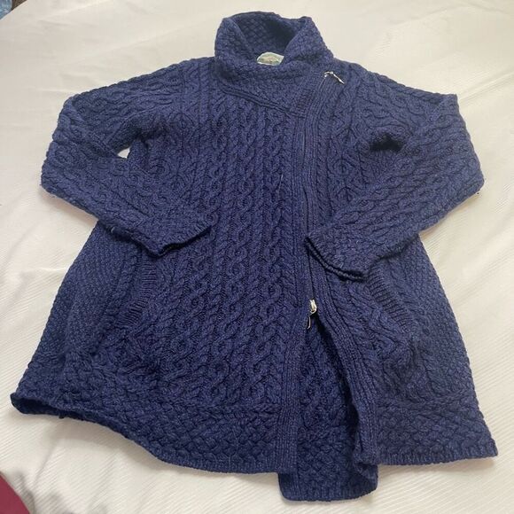 Aran Crafts | Sweaters | Arancrafts Ireland Merino Wool Chunky Knit ...